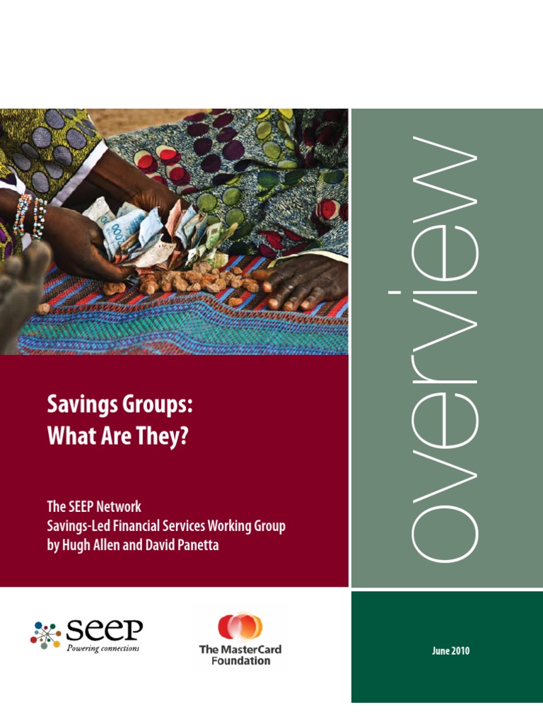 Savings Groups: What Are They? | PDF | Microfinance | Poverty