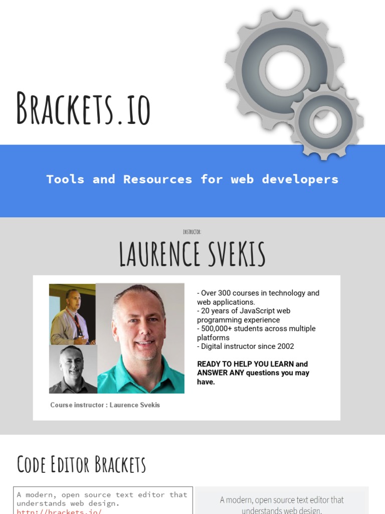 Brackets Code Editor Guide | PDF | Cascading Style Sheets | Html
