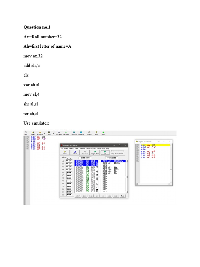 Bit manipulation and shift operations | PDF