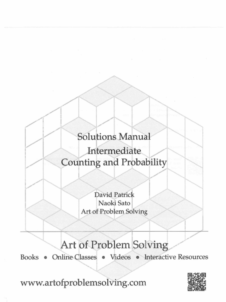 Intermediate Counting and Probability (Solution Manual) by David ...