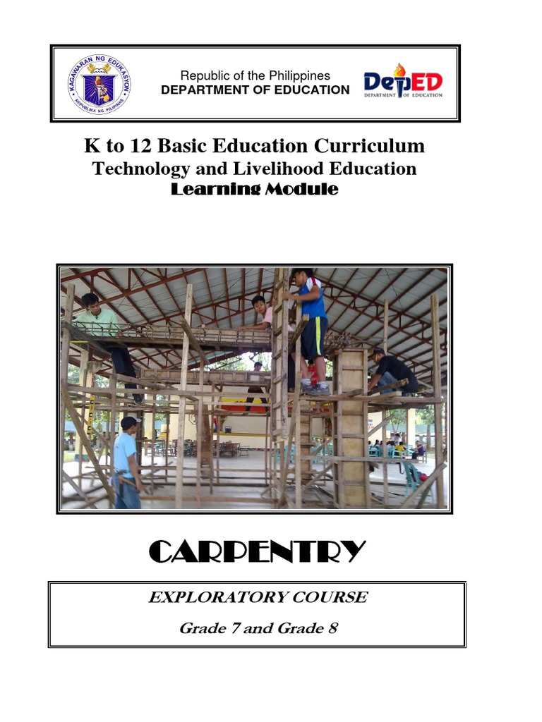 Carpentry LM PDF | PDF | Foot (Unit) | Fraction (Mathematics)