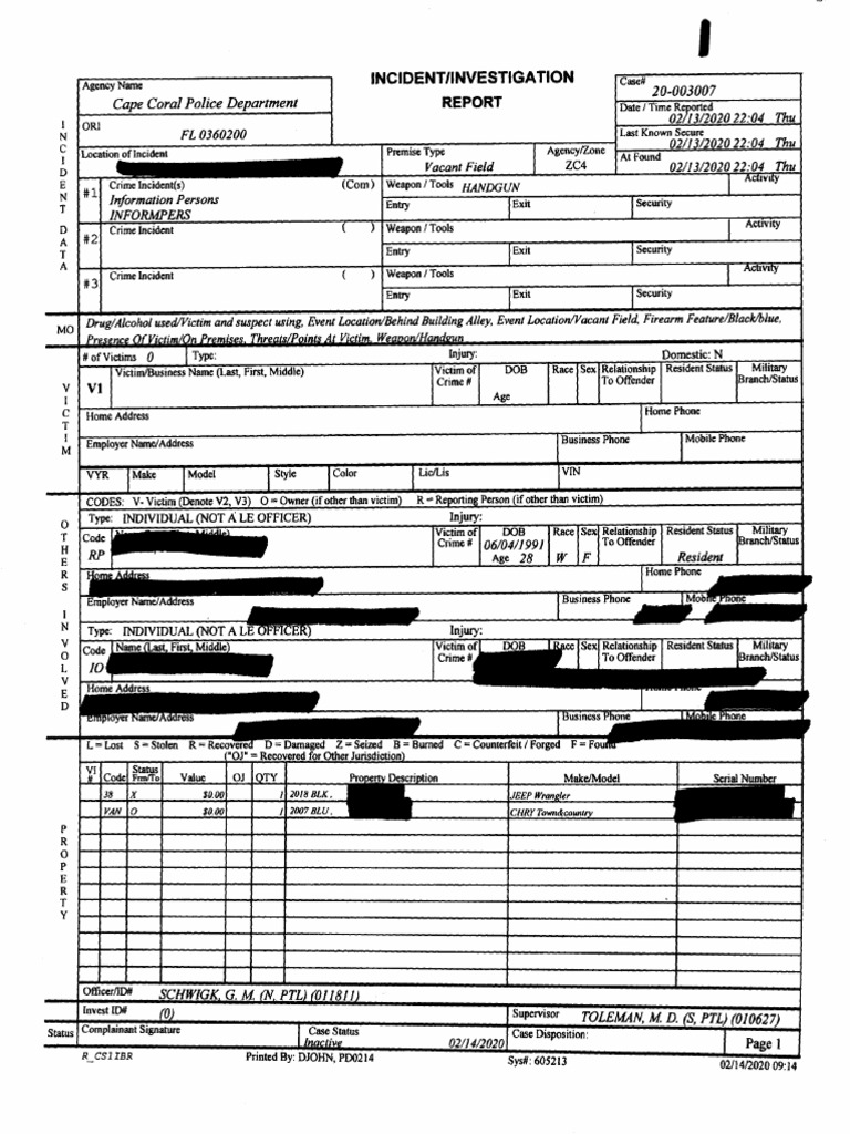 Cape Test | PDF | Crime & Violence | Crime Thriller