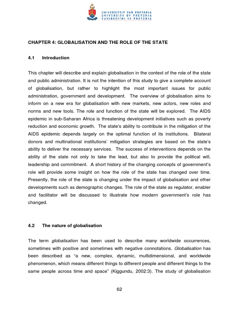 Role of The State Amid Globalization PDF | PDF | Economic Globalization ...