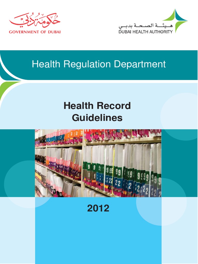 Guidelines for Health Record Management in Healthcare Facilities in ...