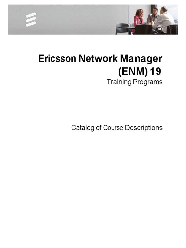 Ericsson Network Manager (ENM) 19: Training Programs | PDF | Ericsson | Databases