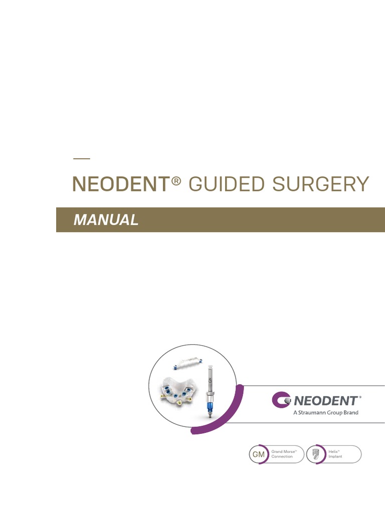 Neodent Guided Kit PDF | PDF | Dental Implant | Surgery