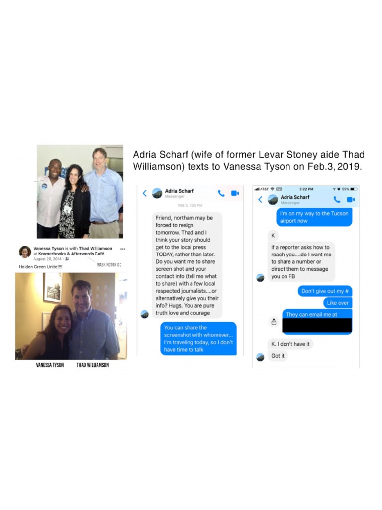 Tyson Connection To Levar Stoney Aide Thad Williamson | PDF