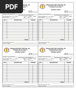 Daily Hospital Census Report | PDF | Patient | Health Care