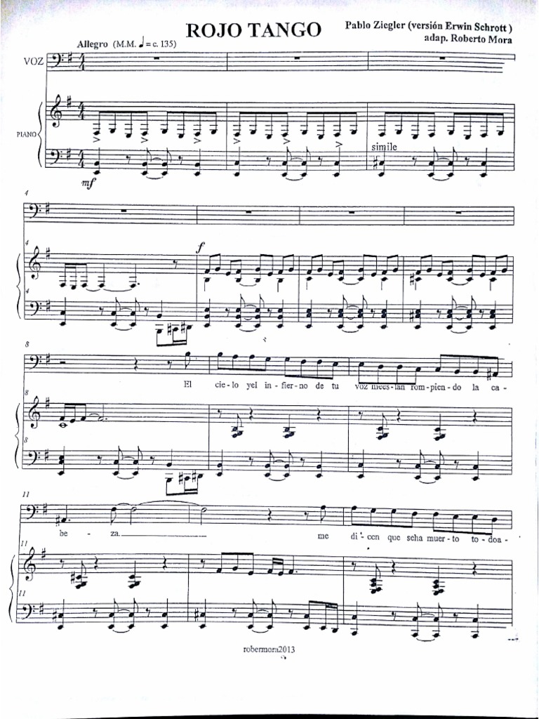 Rojo Tango PDF | PDF