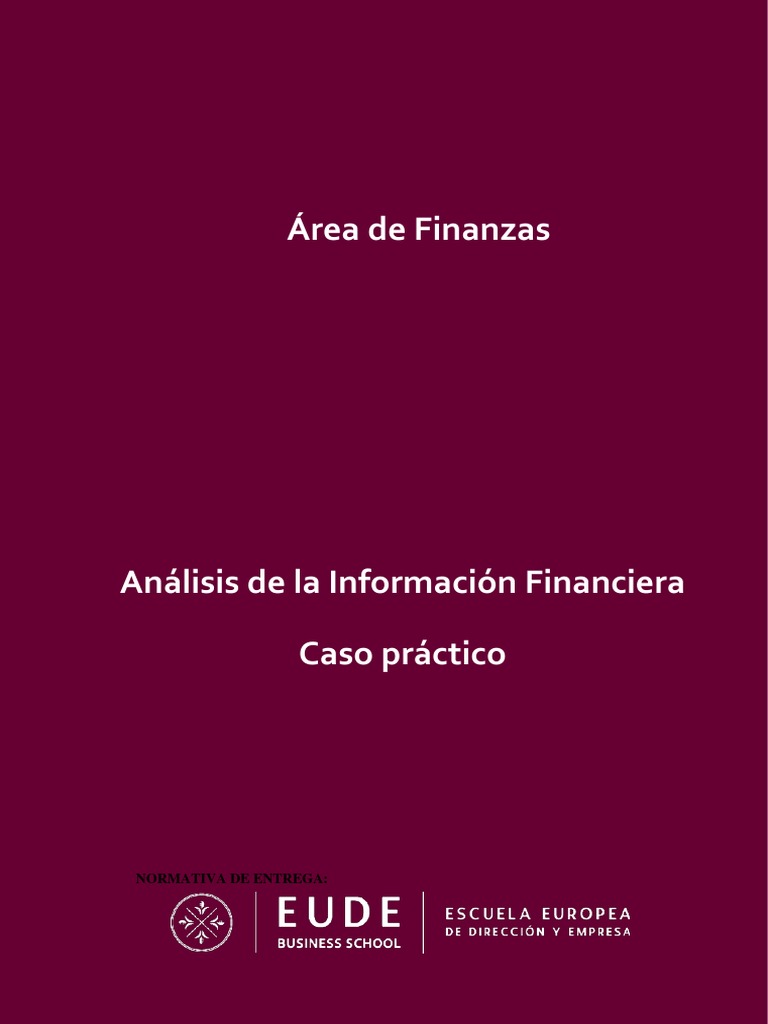 EUDE Modulo Finanzas, Caso Creative | PDF | Economias | Business