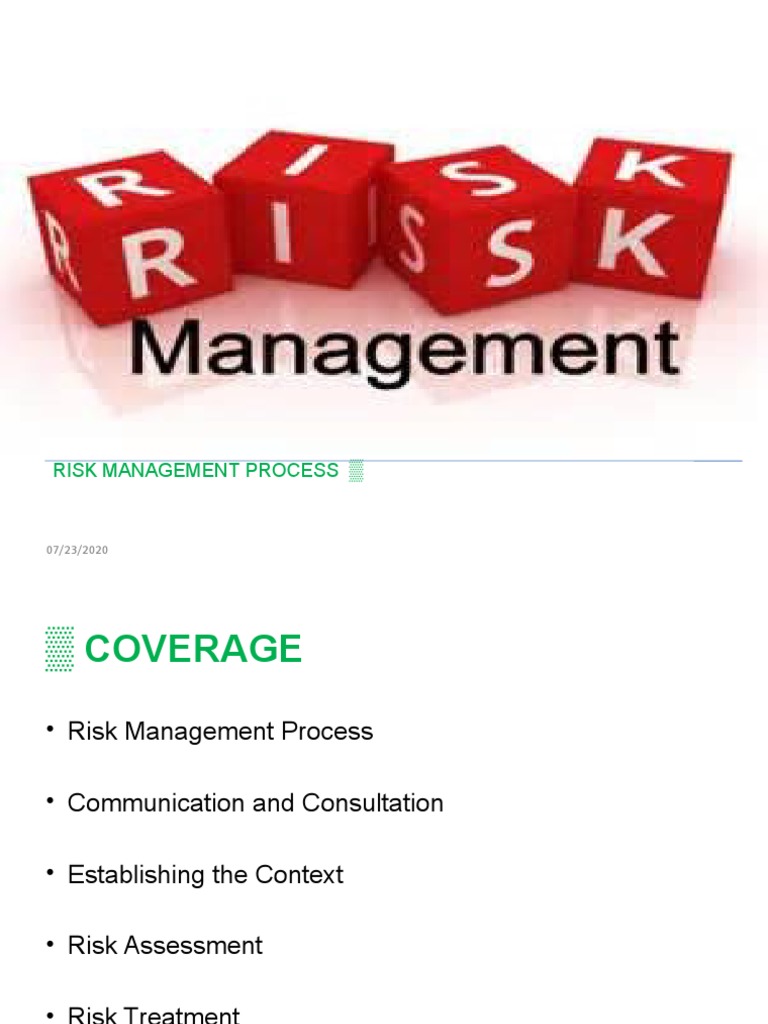 4.risk Management Process | PDF | Risk | Risk Management