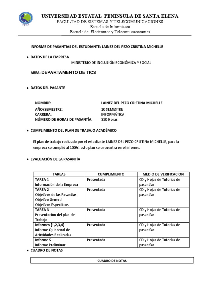 Formato Informe | PDF | Business | Electrónica
