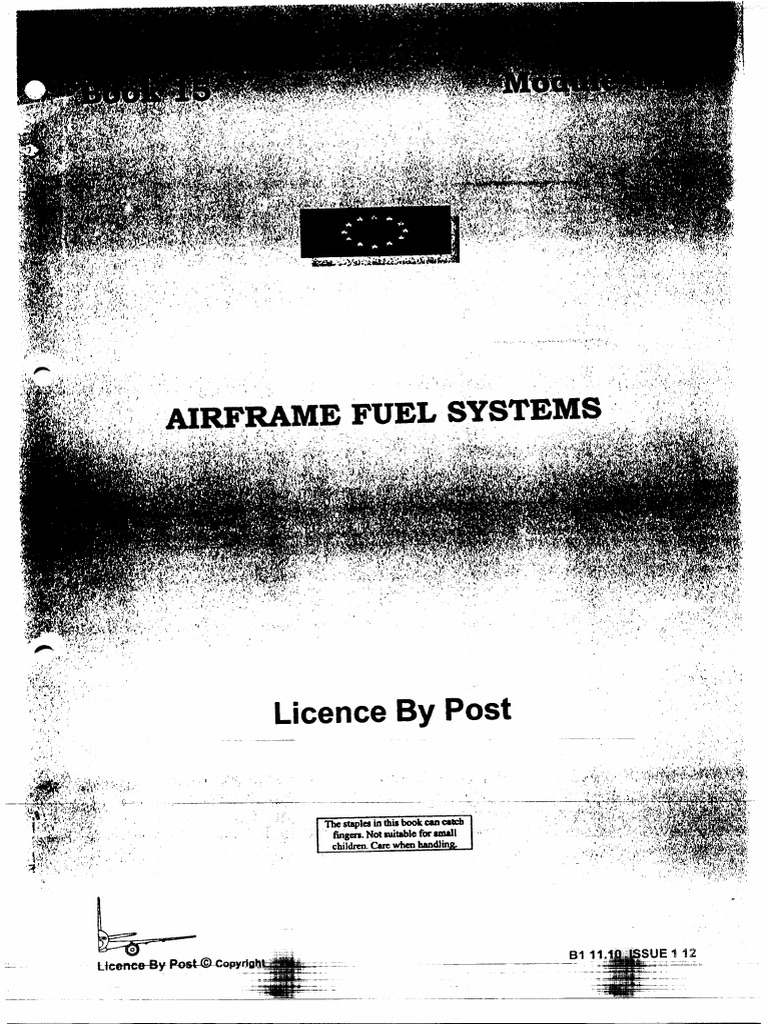 15 Airframe Fuel System | PDF | Valve | Aerial Refueling