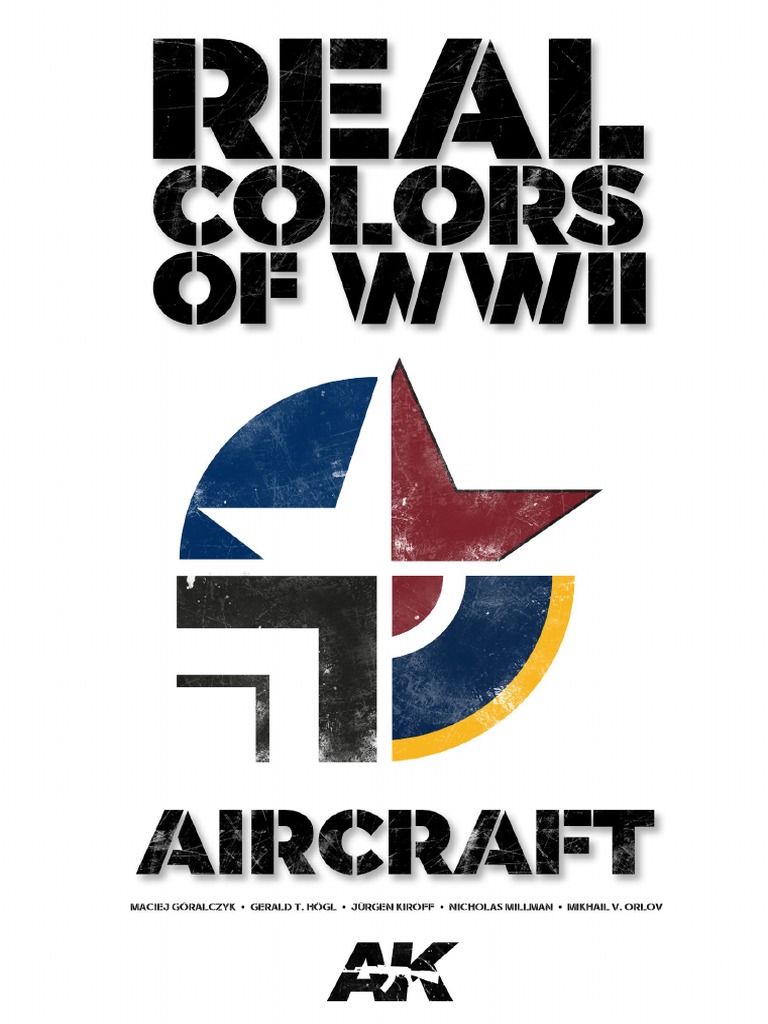 Real Colors of WWII | PDF | Camouflage | Aviation
