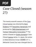 Case Closed Filler List The Ultimate Anime Fill | PDF