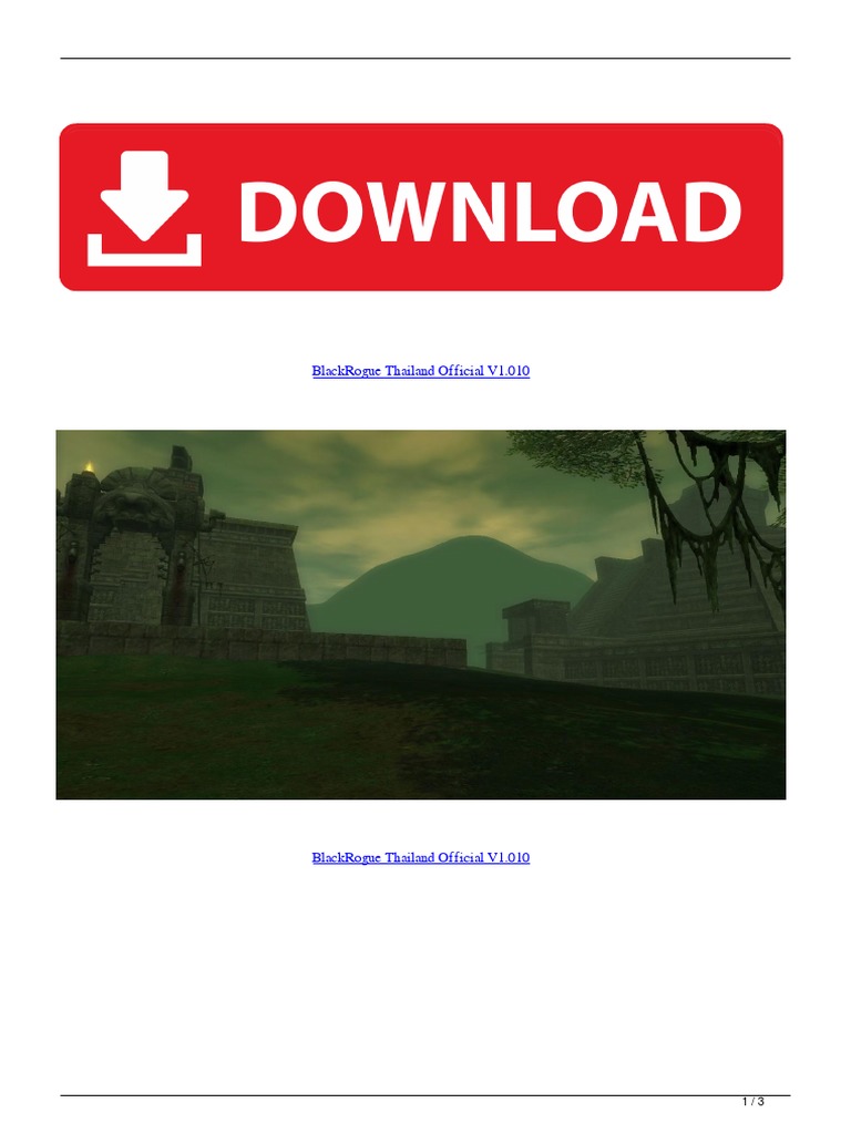 BlackRogue Thailand Official v1010 PDF | PDF | Server (Computing) | Software
