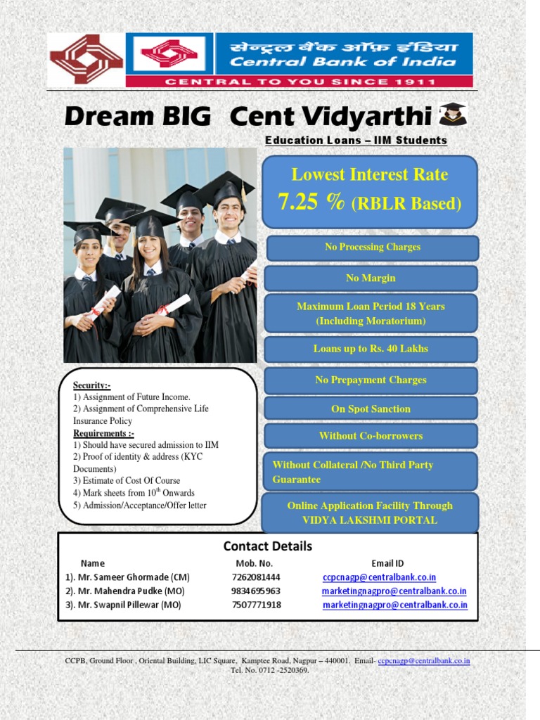 IIM Student Education Loans | PDF