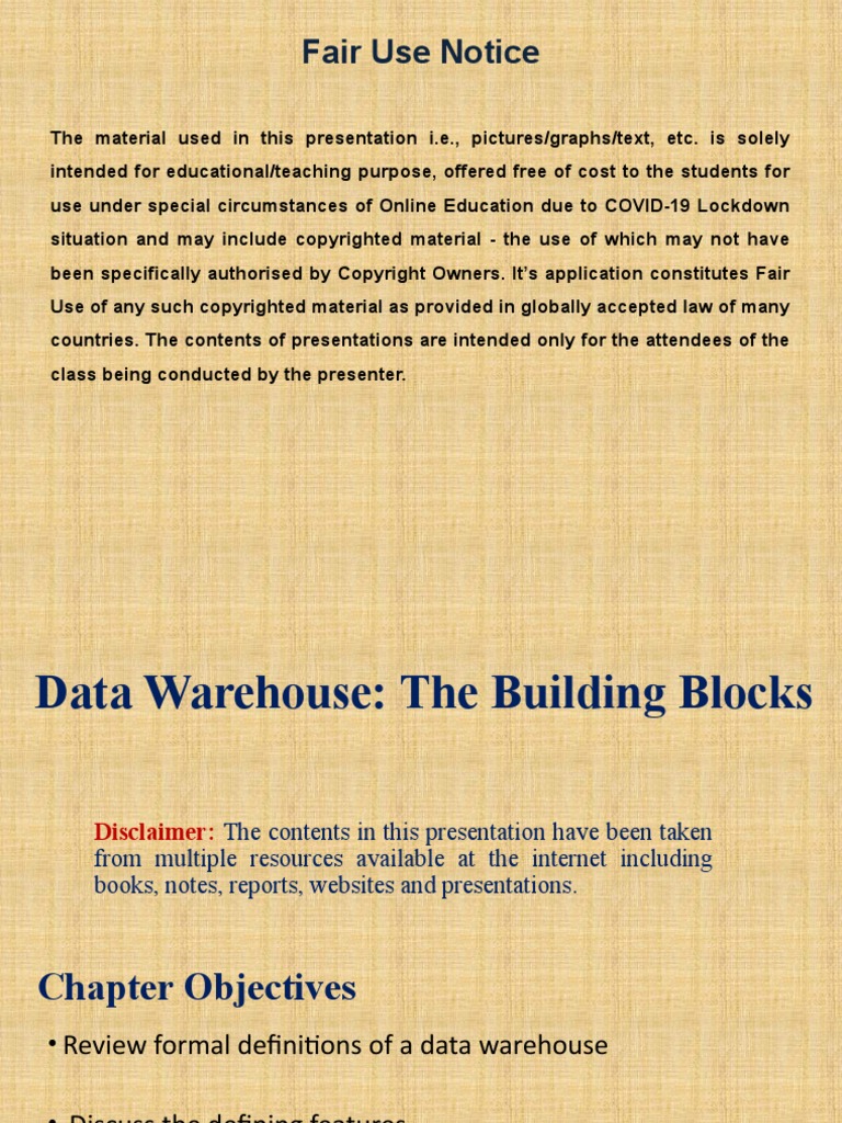 Chapter 2 | PDF | Data Warehouse | Metadata