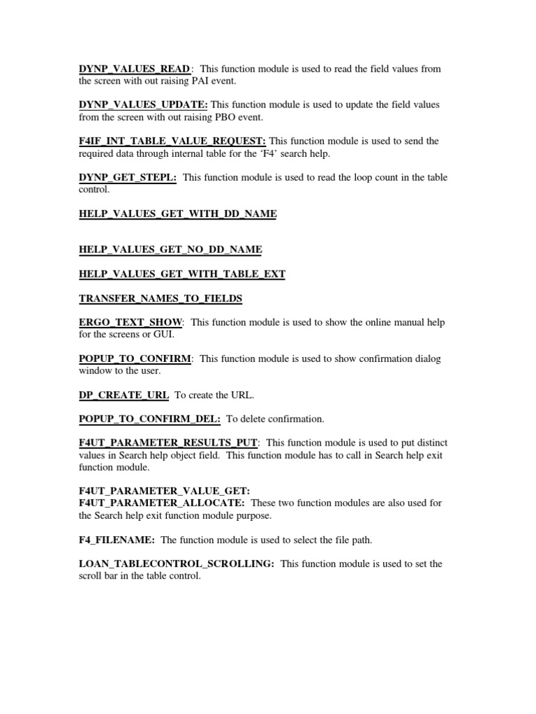 Function Modules Pdf Subroutine Modular Programming