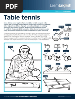 Tennis Crossword Puzzle | PDF