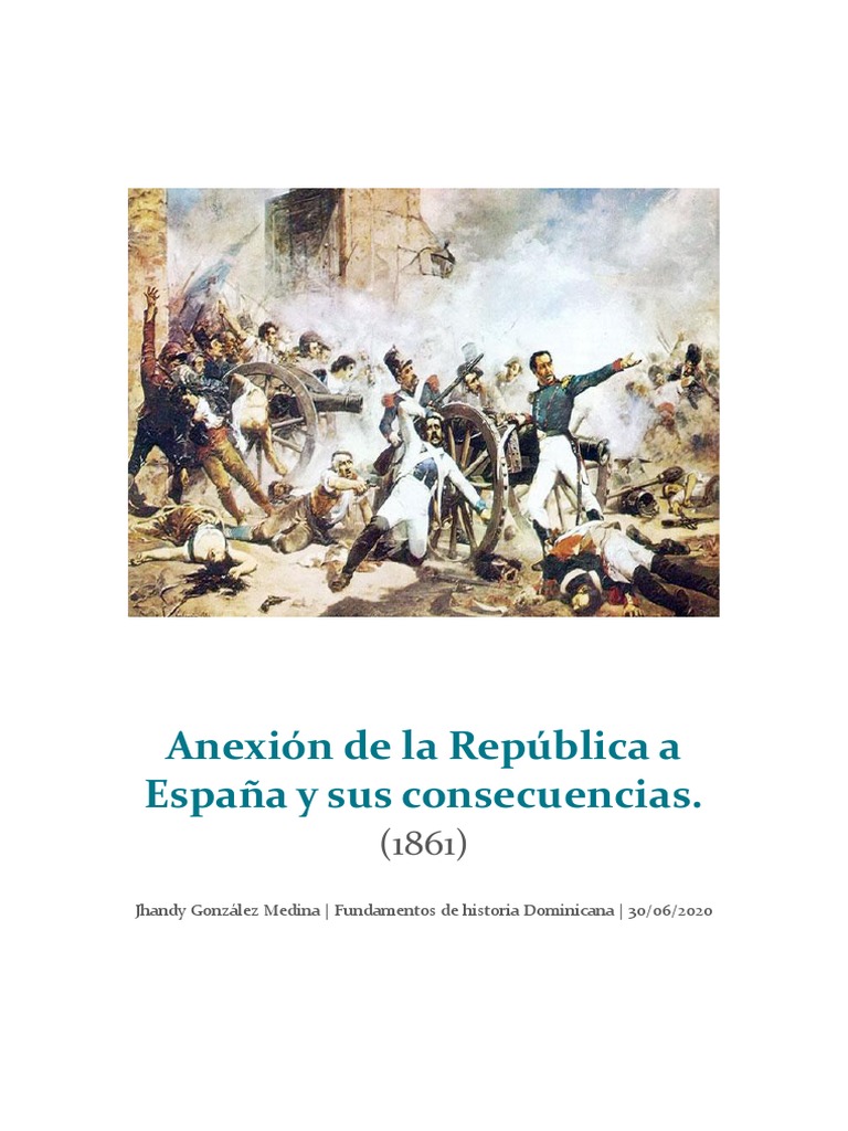 Anexión de la República a España en el año 1861..pdf | PDF | República ...
