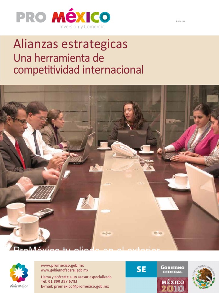 Alianzas Estrategicas Herramieta de Competitividad | PDF | Proyecto conjunto | Mercado (economía)
