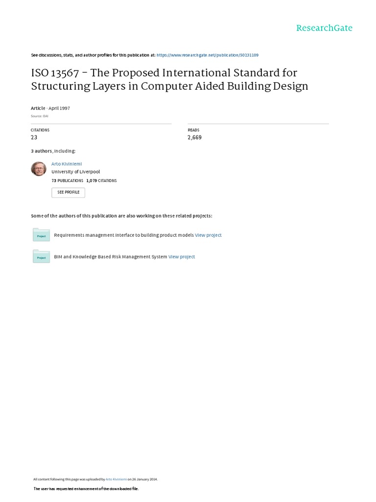 Iso 13567 | PDF | Computer Aided Design | Standardization