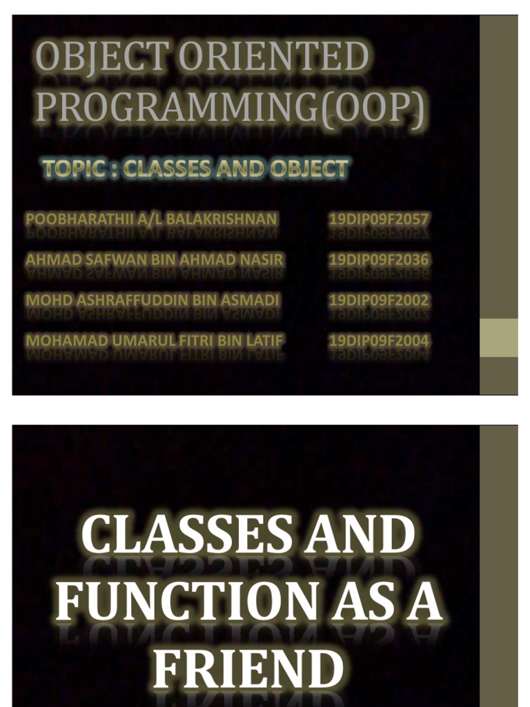 Friend, Overload, Template | PDF | Areas Of Computer Science | Software ...