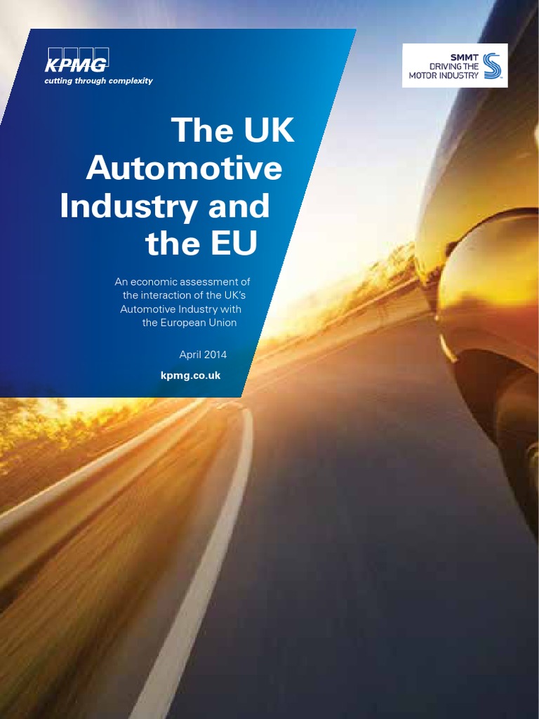 Uk Automotive Industry and The Eu | PDF | United Kingdom | European Union