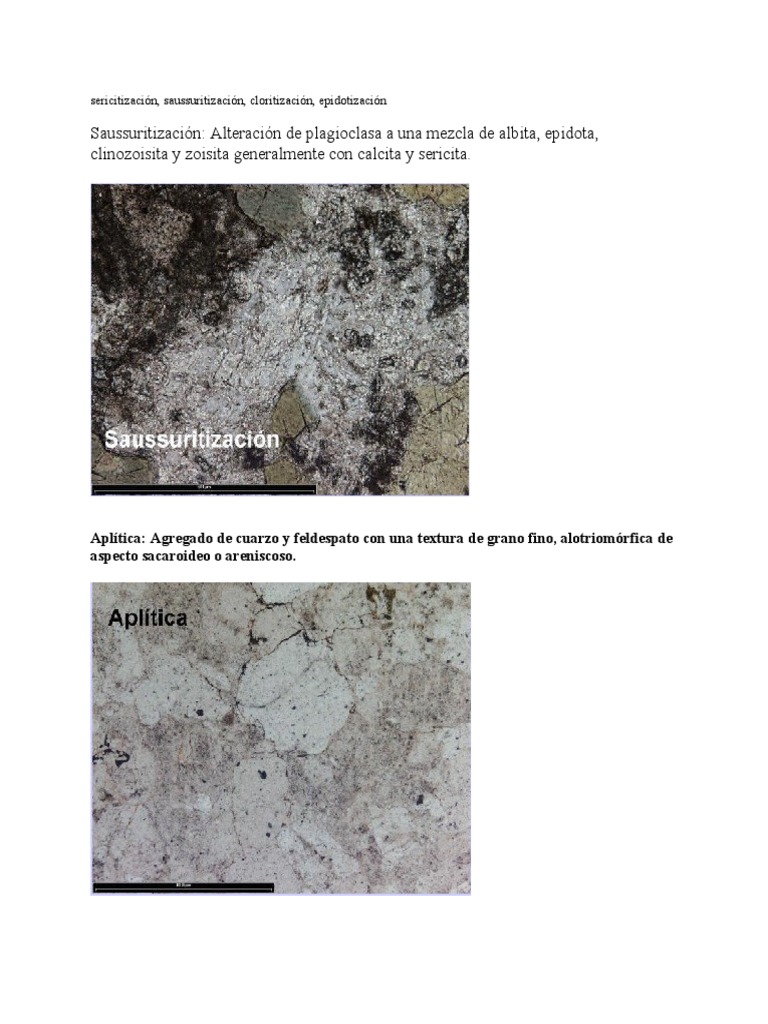 Definición - Tipos de Alteraciones | PDF