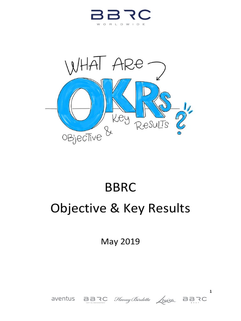 BBRC Objective & Key Results | PDF | Performance Indicator | Franchising