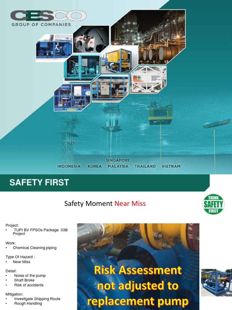 CESCO Company Profile 2019 | PDF | Pump | Leak