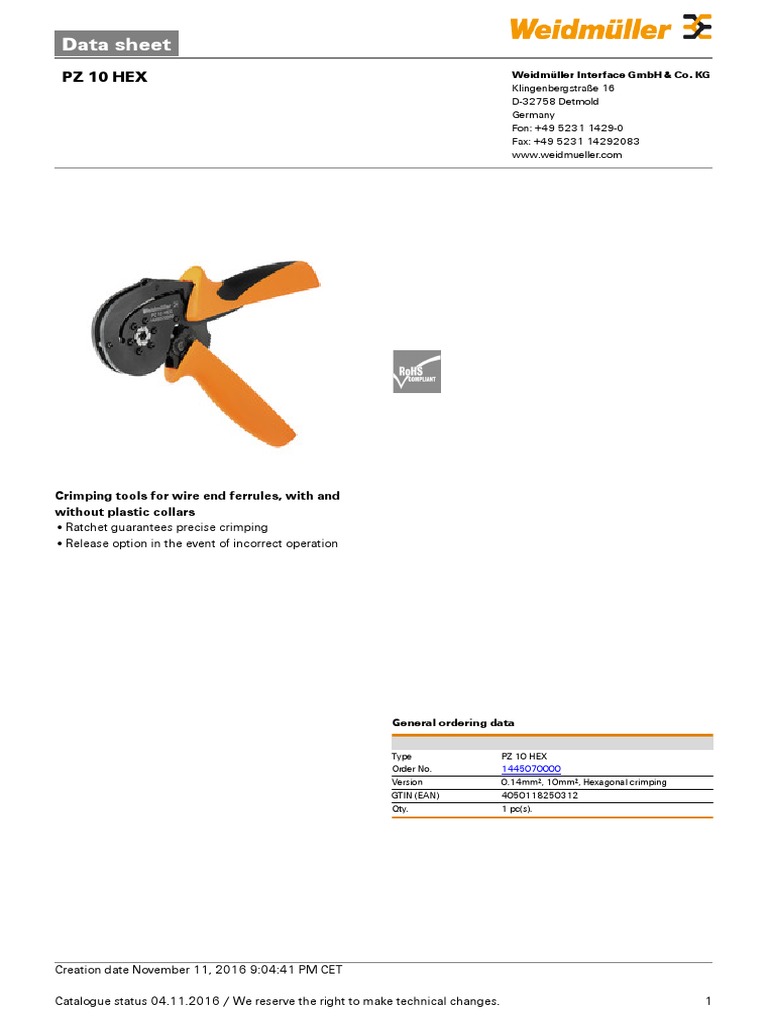 PZ 10 HEX en | PDF | Telecommunications | Written Communication