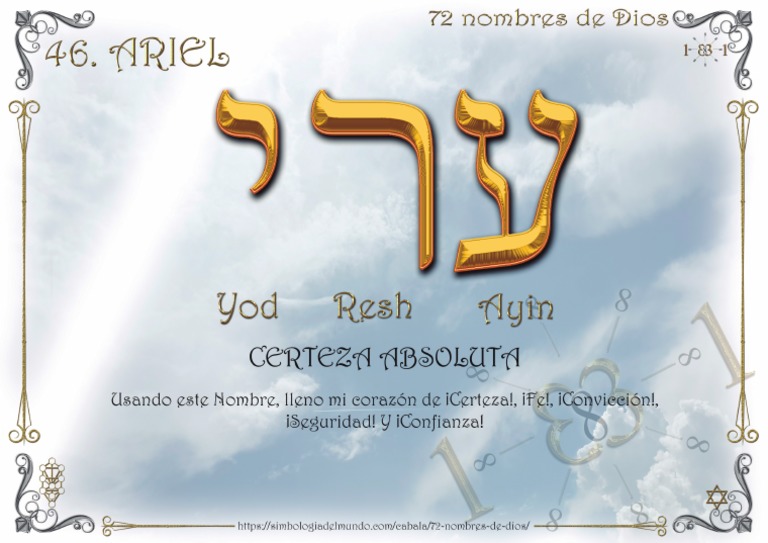 Los 72 Nombres de Dios - 46 ARIEL PDF | PDF