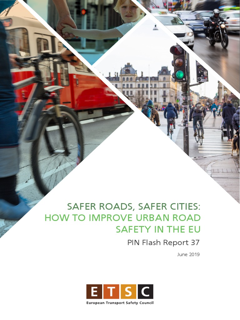 How To Make Urban Roads Safer - EU | PDF | Road Traffic Safety | Road