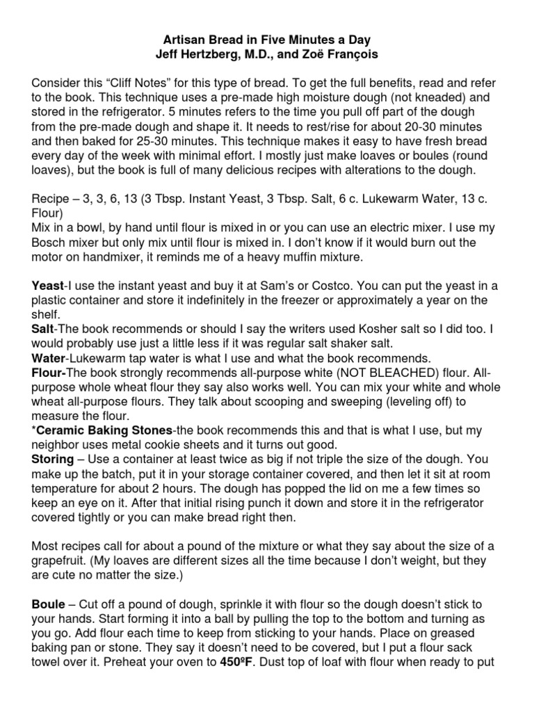 Artisan Bread PDF | PDF | Breads | Dough