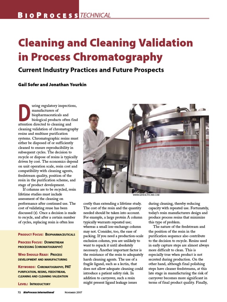 Cleaning and Cleaning Validation PDF | PDF | Total Organic Carbon ...