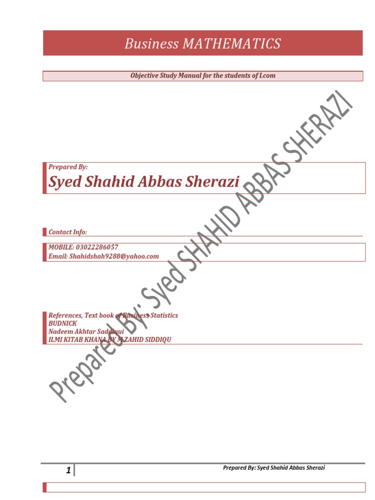 Math Definition | PDF | Matrix (Mathematics) | Variable (Mathematics)