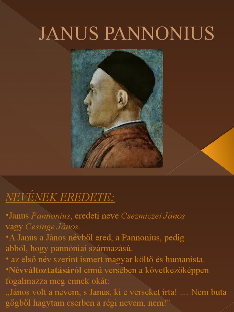 Janus Pannonius | PDF