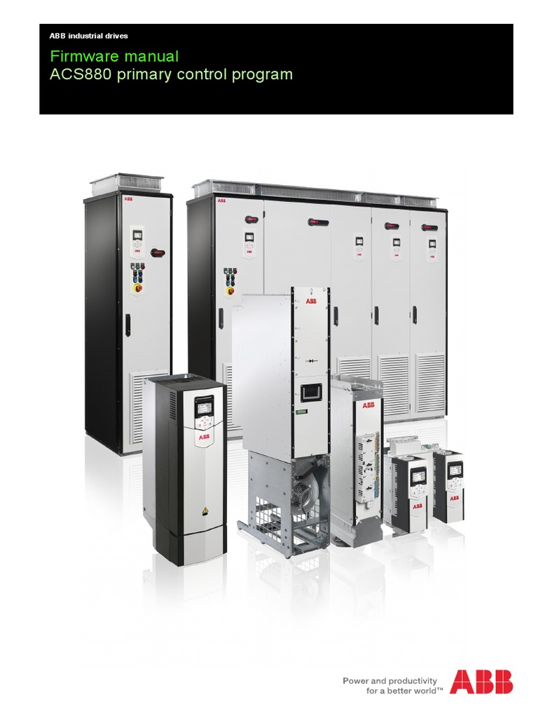EN ACS880 FW Manual M A4 PDF | PDF | Power Inverter | Power Supply