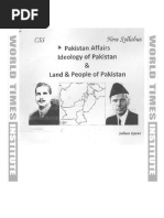 Pakistan Affairs by NOA CSS Series | PDF