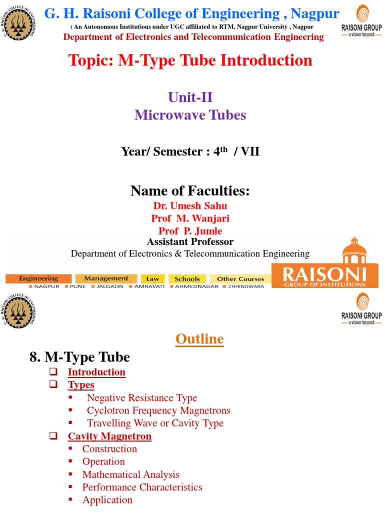 M-Type Tubes - Introduction | PDF | Resonance | Force