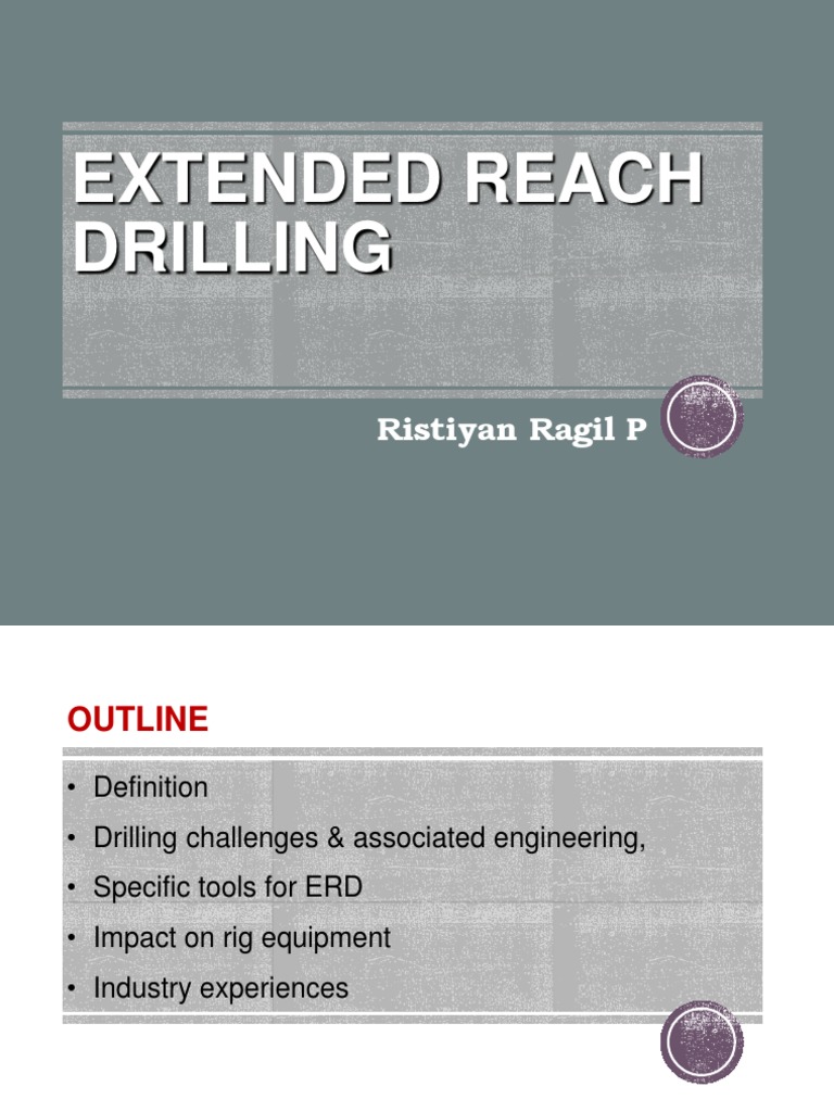 Extended Reached Drilling | PDF | Drilling Rig | Mechanical Engineering
