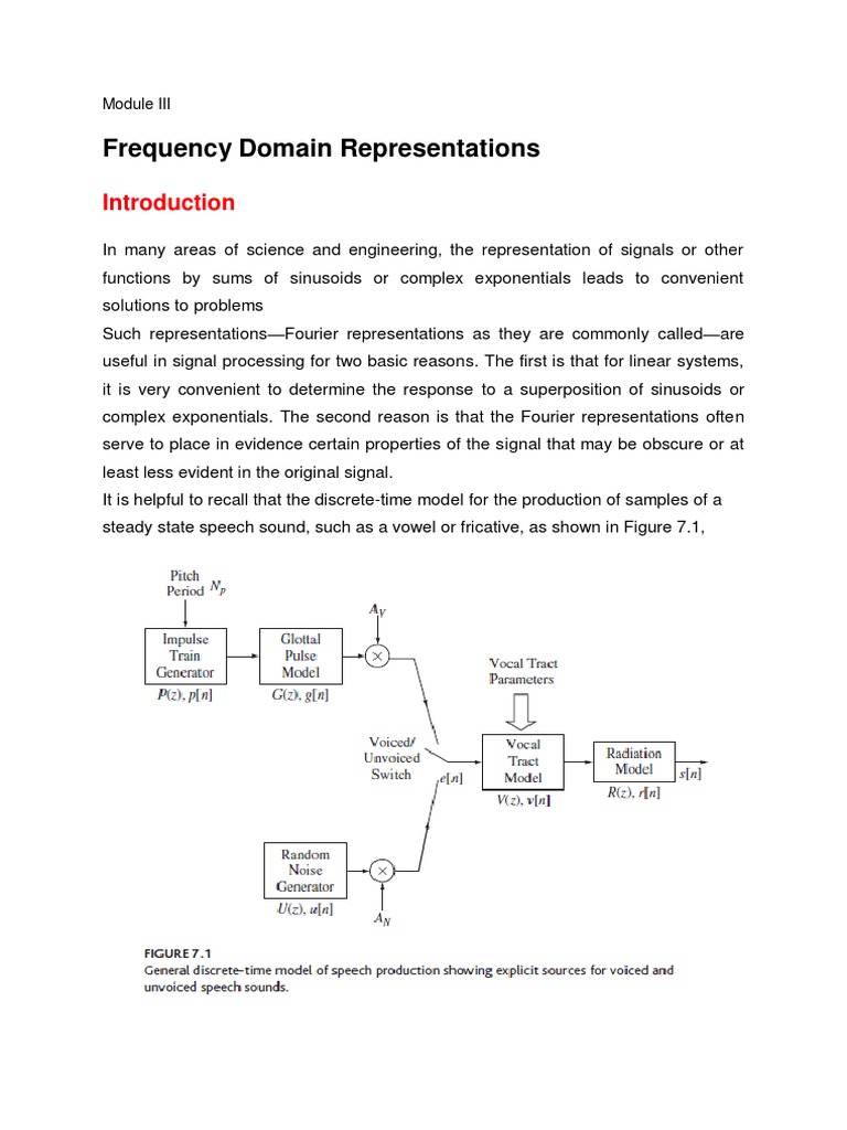 Module 3 Pdf Discrete Fourier Transform Fourier Analysis