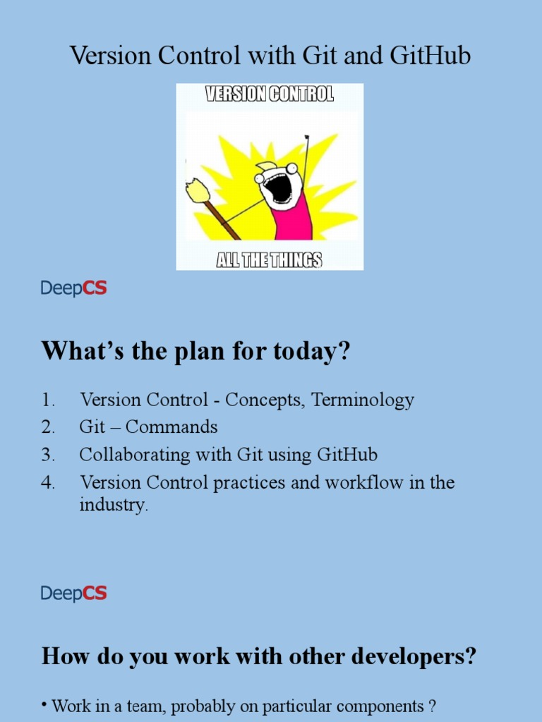 Version Control With Git and Github | PDF | Version Control | Computer File