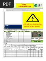 Contoh Design Layout Rute Evakuasi & Apar | PDF