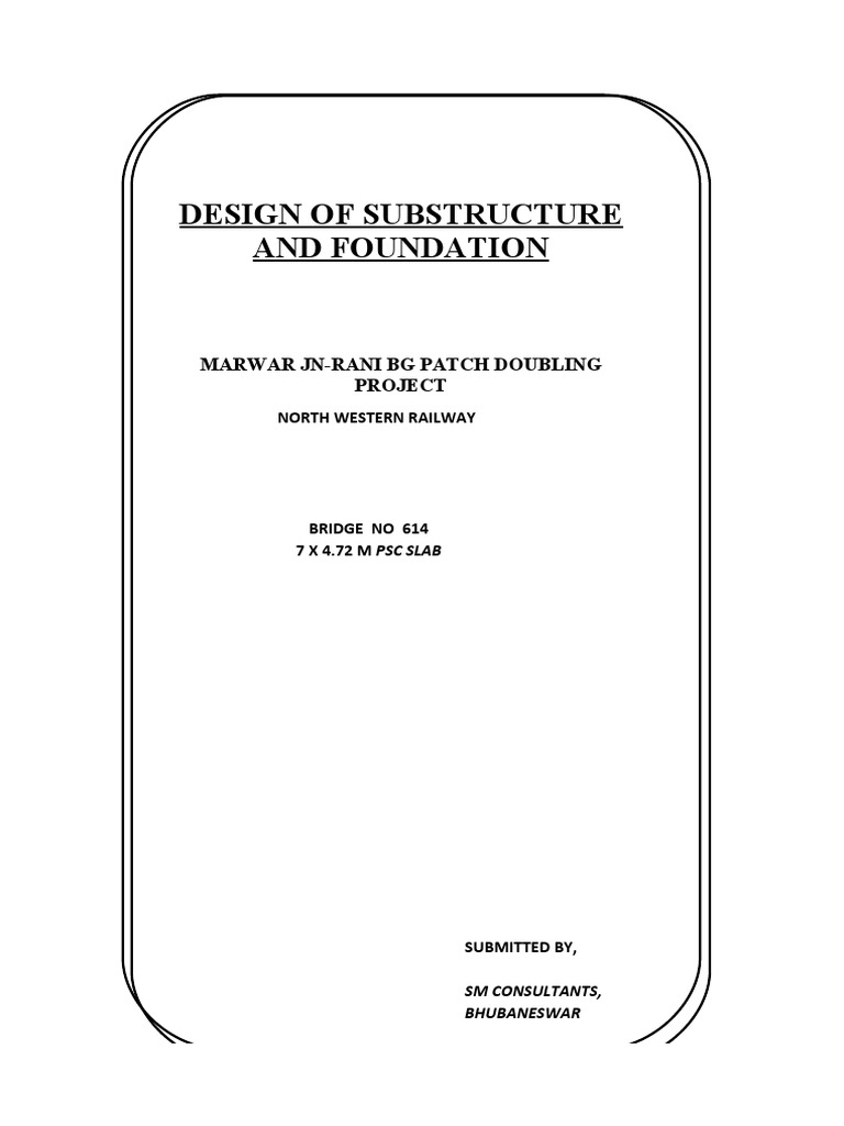 Abut Pier Raft Commom | PDF | Civil Engineering | Structural Engineering