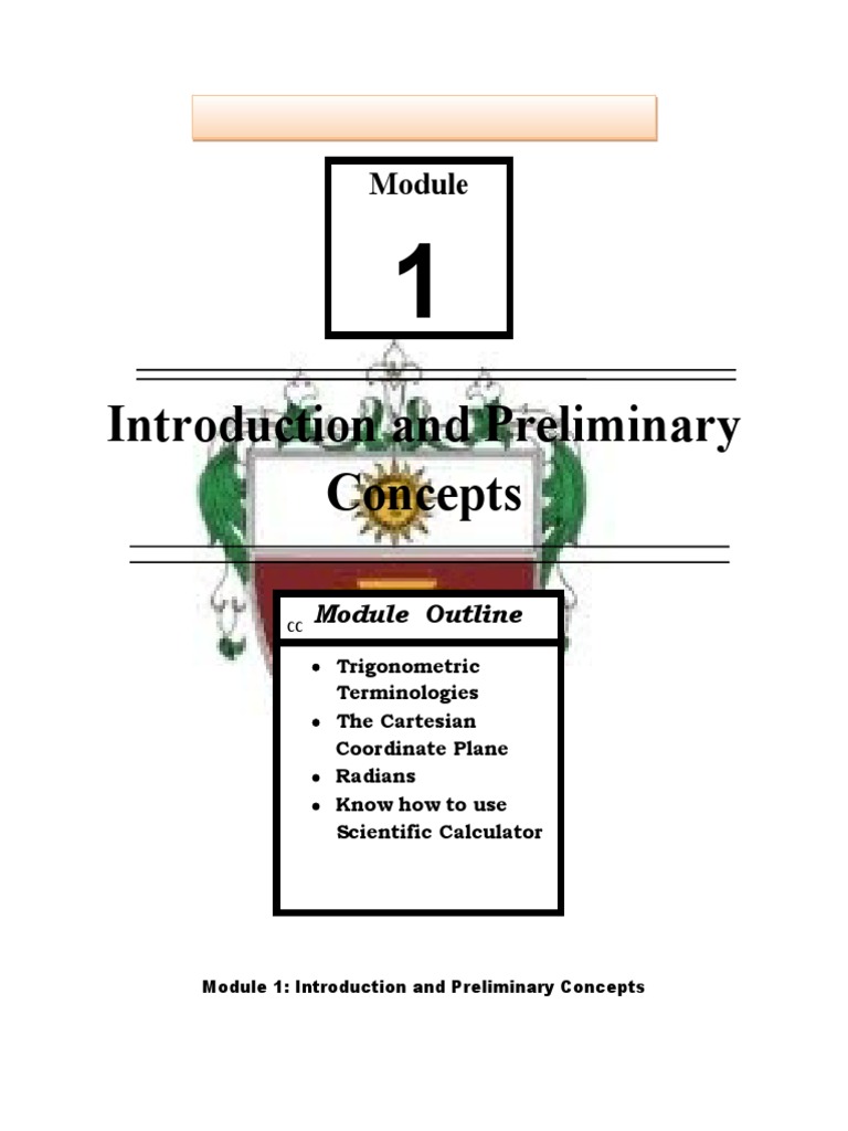 Module 1 (2018 - 09 - 11 10 - 07 - 05 Utc) | PDF | Cartesian Coordinate ...