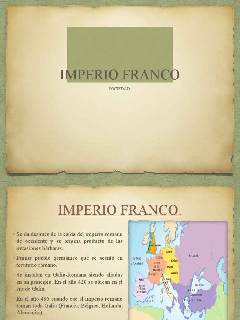 IMPERIO FRANCO (Sociedad) | PDF | Francos | Carlomagno