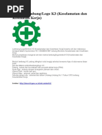 Lambang (Logo - Simbol) K3 (Keselamatan Dan Kesehatan Kerja) Beserta ...